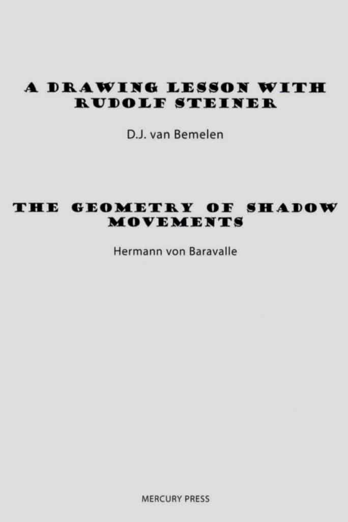 A Drawing Lesson with Rudolf Steiner - The Geometry of Shadow Movements