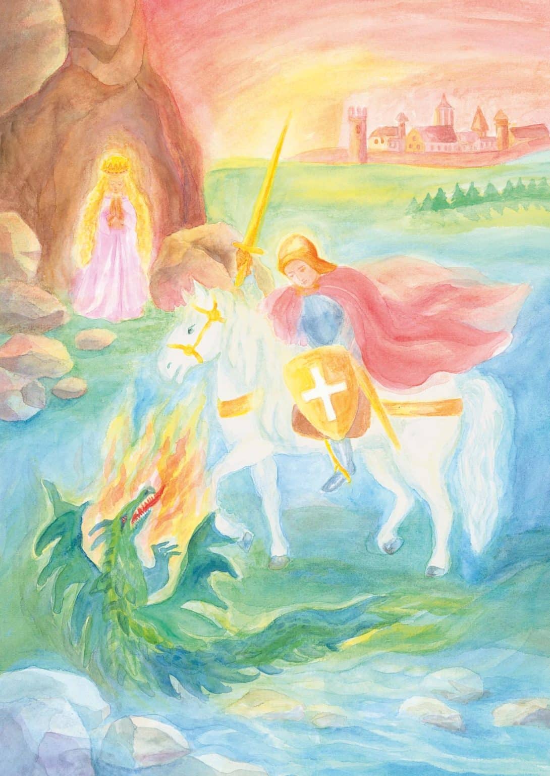 Saint George by Dorothea Schmidt